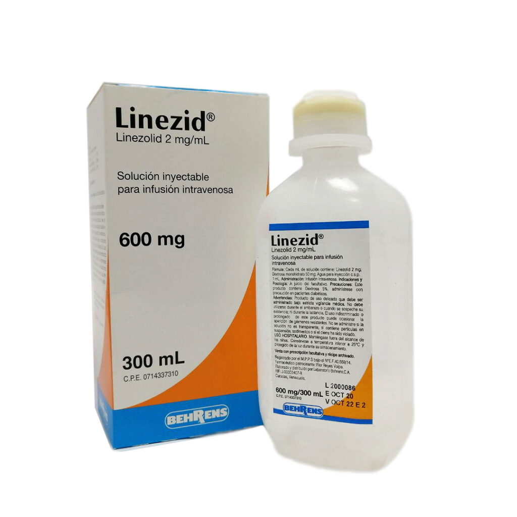Linezid 600 mg / 300 ml – DROGUERIA CLINICA